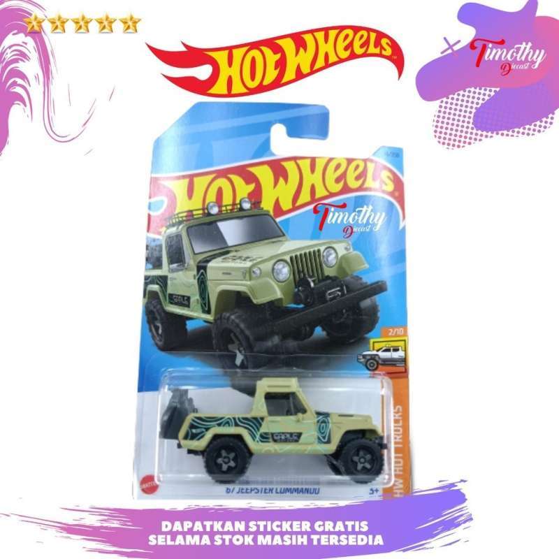Promo Hot Wheels Jeep Toyota Land Cruiser Land Rover Pajero Gladiator ...