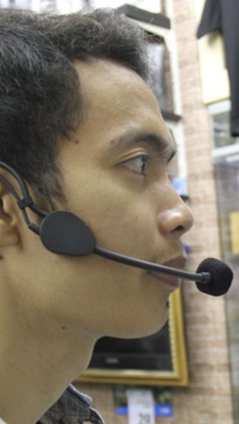 Promo Toa Microphone Headset Zm 370 Hs Original Mic Mik Bando Imam ...