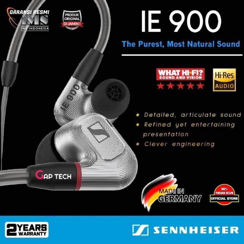 Promo Sennheiser Ie 900 / Ie900 Flagship In-ear Monitors / Iem Earphones Diskon 33% Di Seller ...