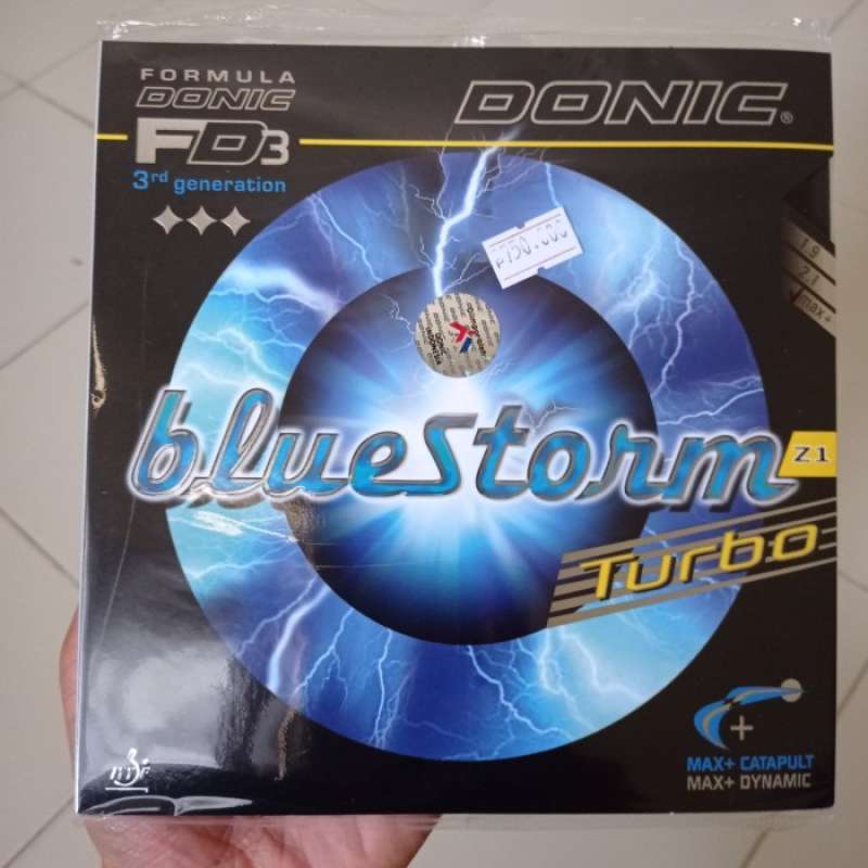 Promo Karet Tenis Meja Donic Bluestorm Z1 Turbo Original Diskon 9% Di ...