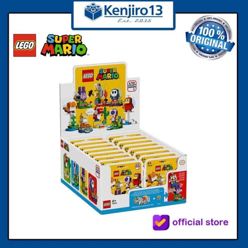 Jual Lego Super Mario Character Pack Series 5 - Sealed Box (1 Box / 16 ...