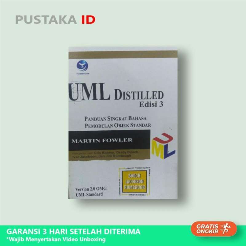 Jual Uml Distilled Ed 3 Panduan Singkat Bahasa Permodelan Objek