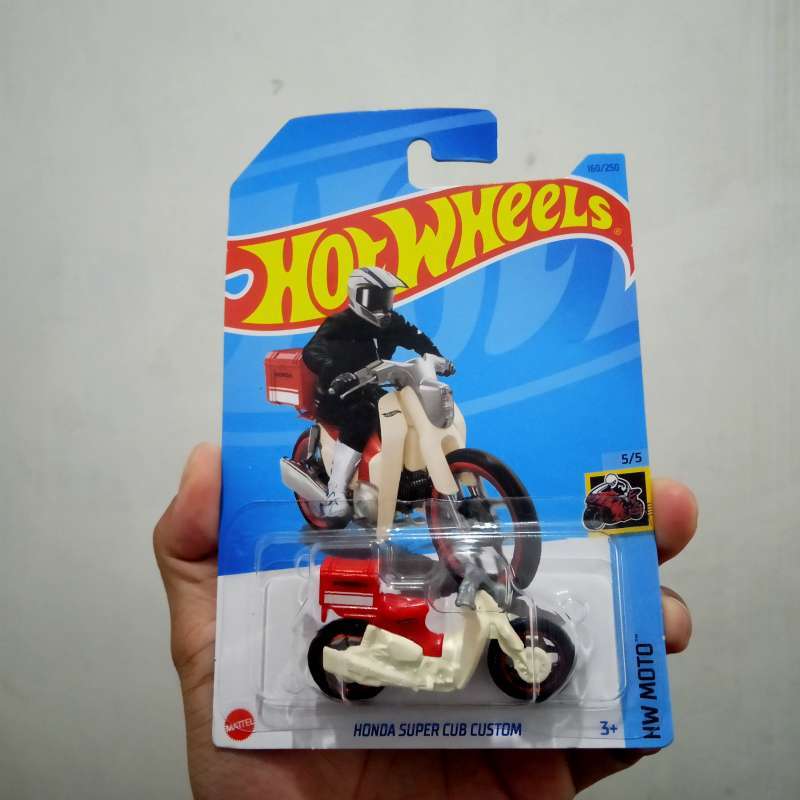 Jual Hot Wheels Honda Super Cub Custom Diecast Motor Miniatur Motor ...
