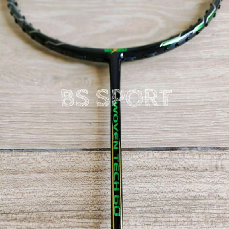 Promo Raket Badminton Maxbolt Woven Tech 60 35lbs Original - Black ...