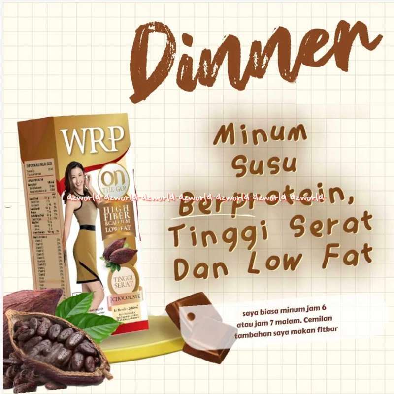 Jual Wrp On The Go 200ml Susu Cair Uht W R P Siap Minum Rasa Coklat ...