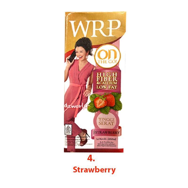 Jual Wrp On The Go 200ml Susu Cair Uht W R P Siap Minum Rasa Coklat Kopi Stroberi Original ...