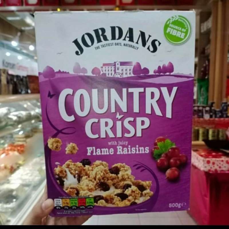 Jual Jordans Country Crips Cereal 500gr/jordans Cereal - Raisins Di ...