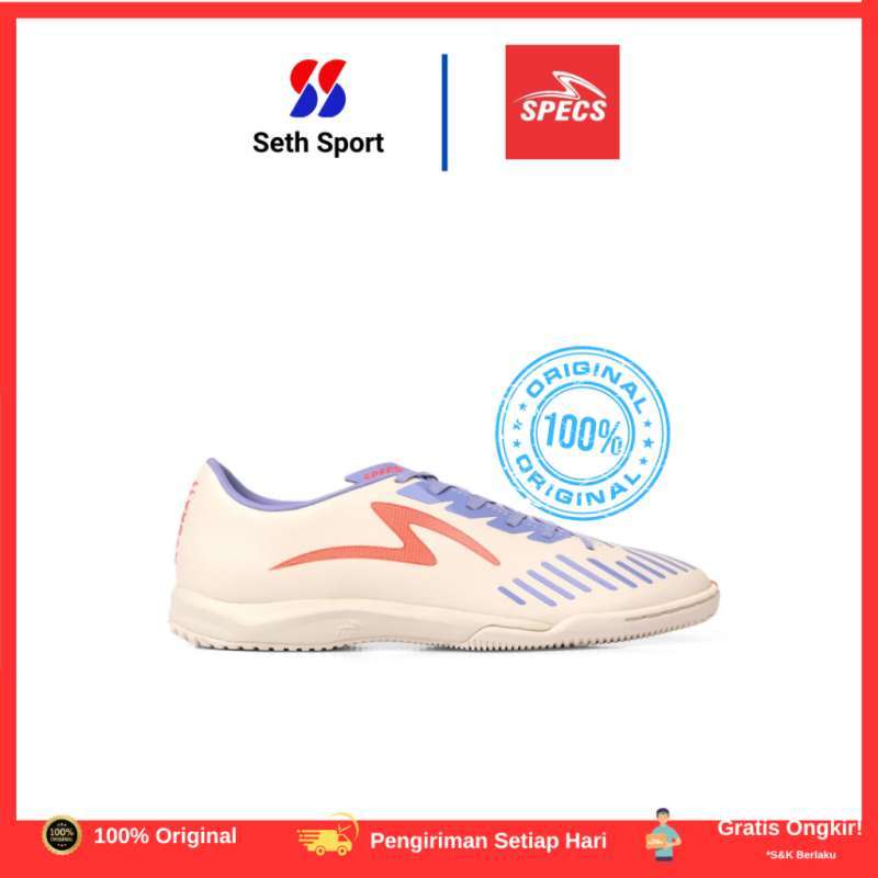 Jual Sepatu Futsal Specs Reacto Hydra Ss Pro In Original - Vanilla Ice ...