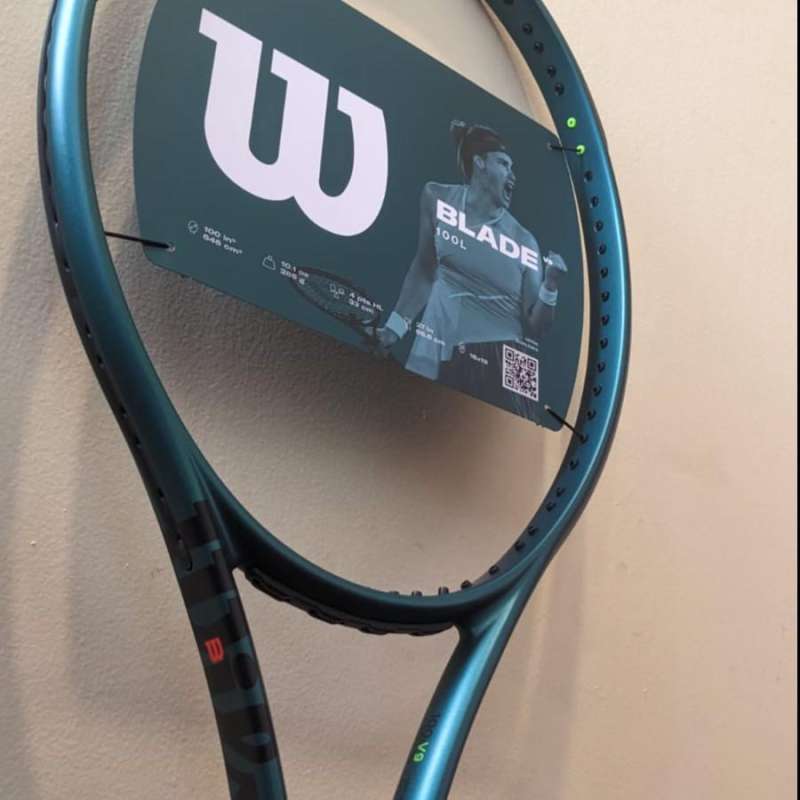 Jual Wilson Blade 98/100/100l/100ul/104 V9 2024 Raket Tenis - 98 16x19 ...
