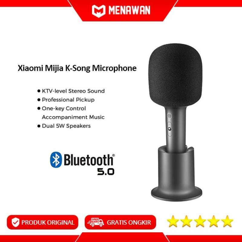 Promo Mijia K-song Wireless Bluetooth Microphone Ktv Karaoke Diskon 50% Di Seller ...