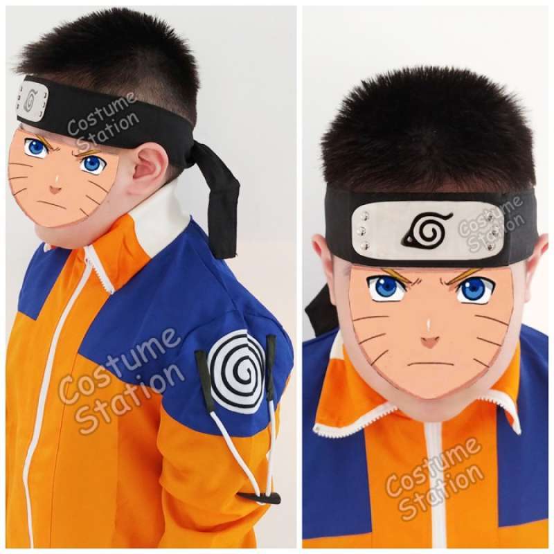Promo Kostum Naruto Blue / Costume Ninja Konoha Anime Anak Diskon 23% ...
