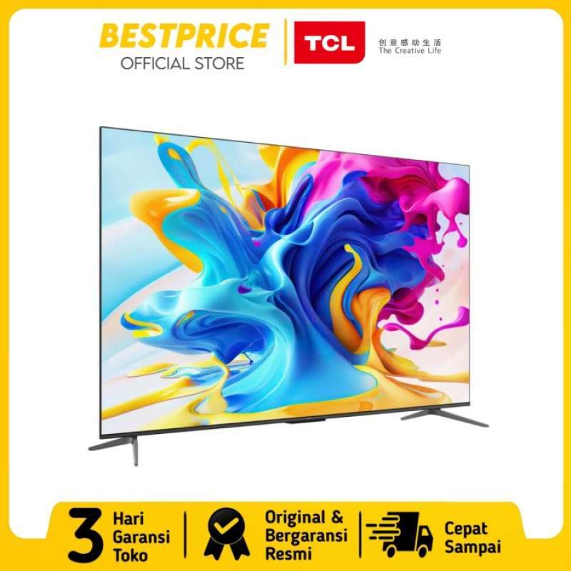 Promo Tcl 55c645 Tv Tcl 55 Qled 4k Uhd Smart Google Tv Dolby Vision Atmos Termurah Diskon 1% Di ...