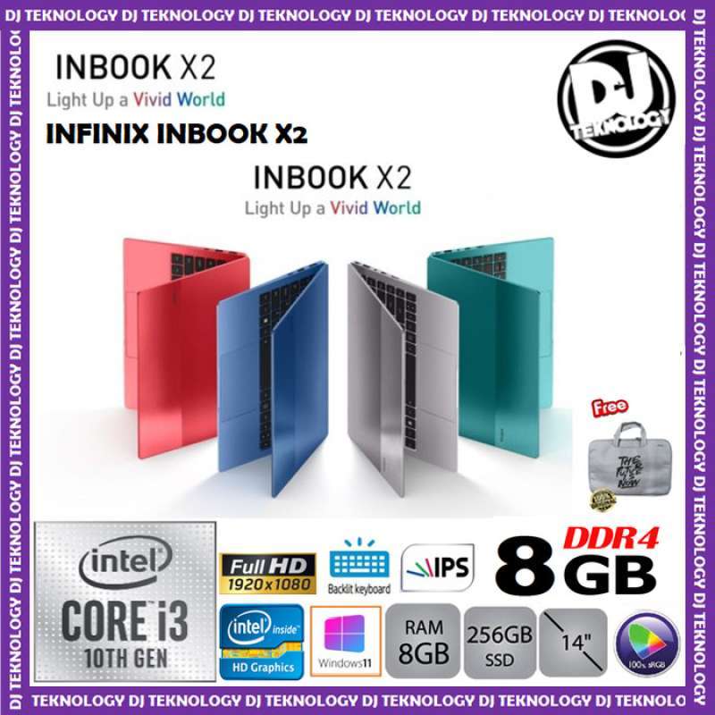 Promo Infinix X2 I3-1115g4 8gb 256gb Ssd 14fhd Win11 Diskon 33% Di ...