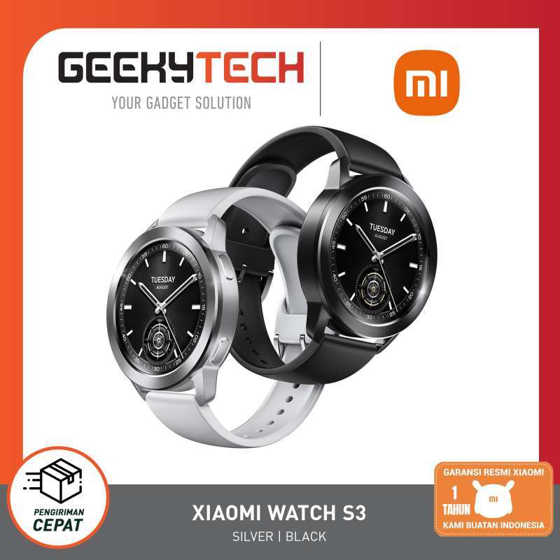 Jual Xiaomi Watch S3 Smartwatch - Garansi Resmi Xiaomi Indonesia Di ...