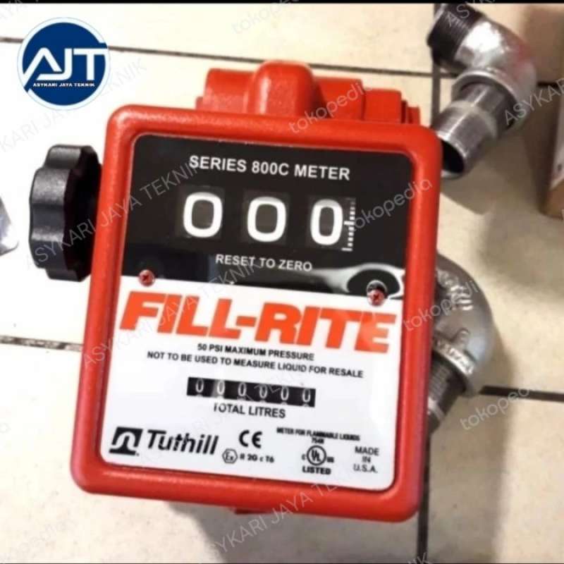Promo Flow Meter / Meteran Solar Fiil Rite 3 Digit 1 Series 800 Diskon ...