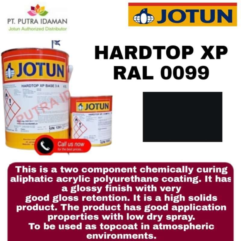 Promo Jotun Cat Polyurethane / Hardtop Xp 5 Liter Black / Cat Jotun ...