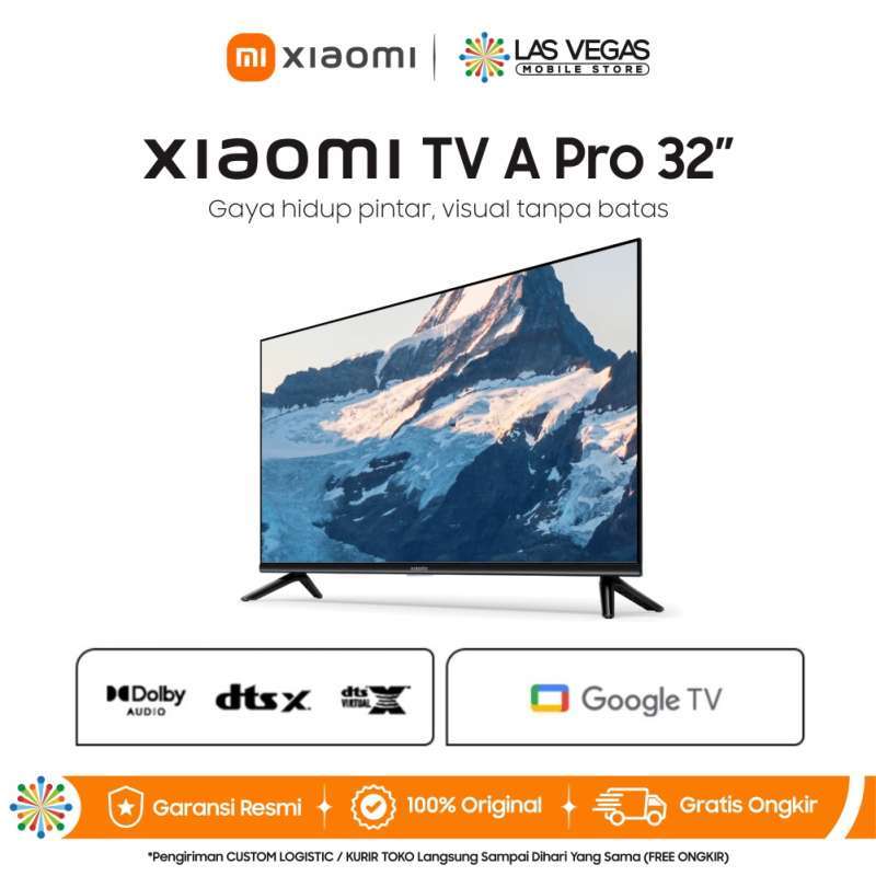 Jual Xiaomi Tv A Pro 32 Hd Google Tv - Hd Dolby Audio Dts-x And Dts Di ...