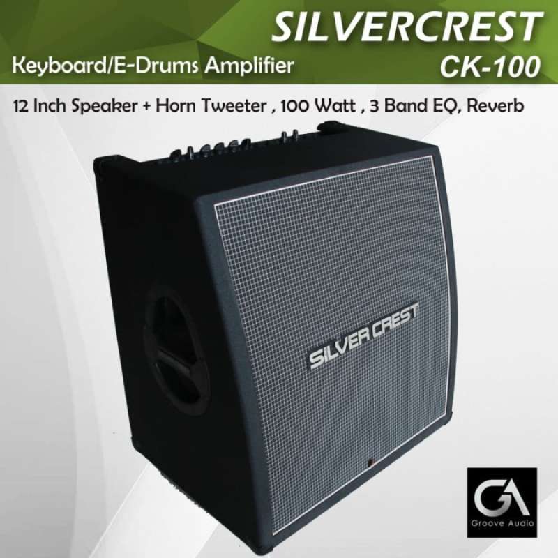 Promo Ampli Silvercrest Ck100 Amplifier Keyboard Ck 100 Speaker E Drum Diskon 33% Di Seller ...