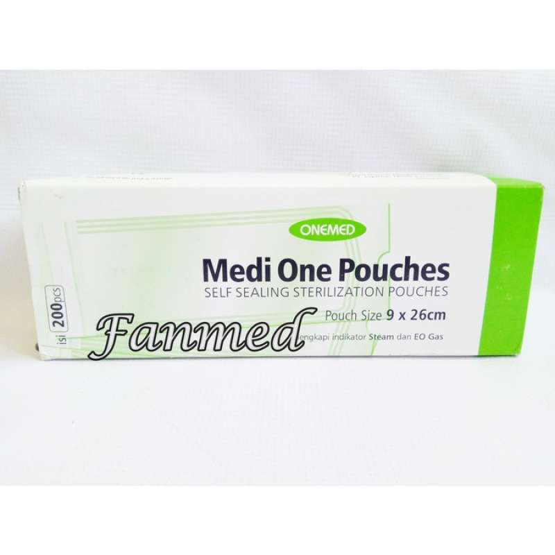 Promo Sterile Pouch Plastik Sterilisasi Medione 9x26 Cm Medi One ...