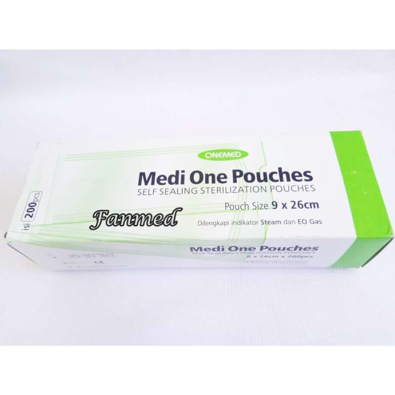 Promo Sterile Pouch Plastik Sterilisasi Medione 9x26 Cm Medi One ...