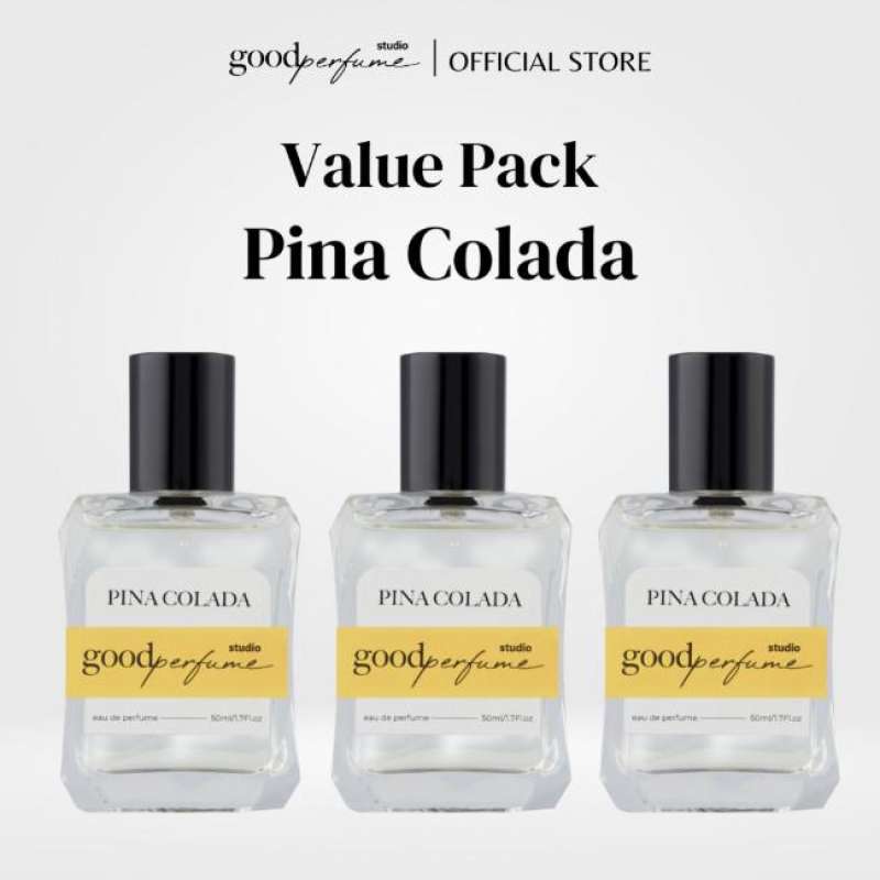Jual Good Perfume Sudio 3pcs Value Pack Pina Colada Eau De Perfume 50ml ...