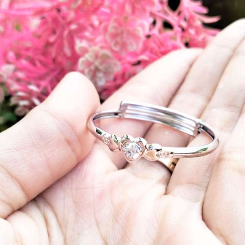 Jual Askraft Gelang Tangan Anak Bayi Emas Putih Asli Gelang Bangle Anak ...