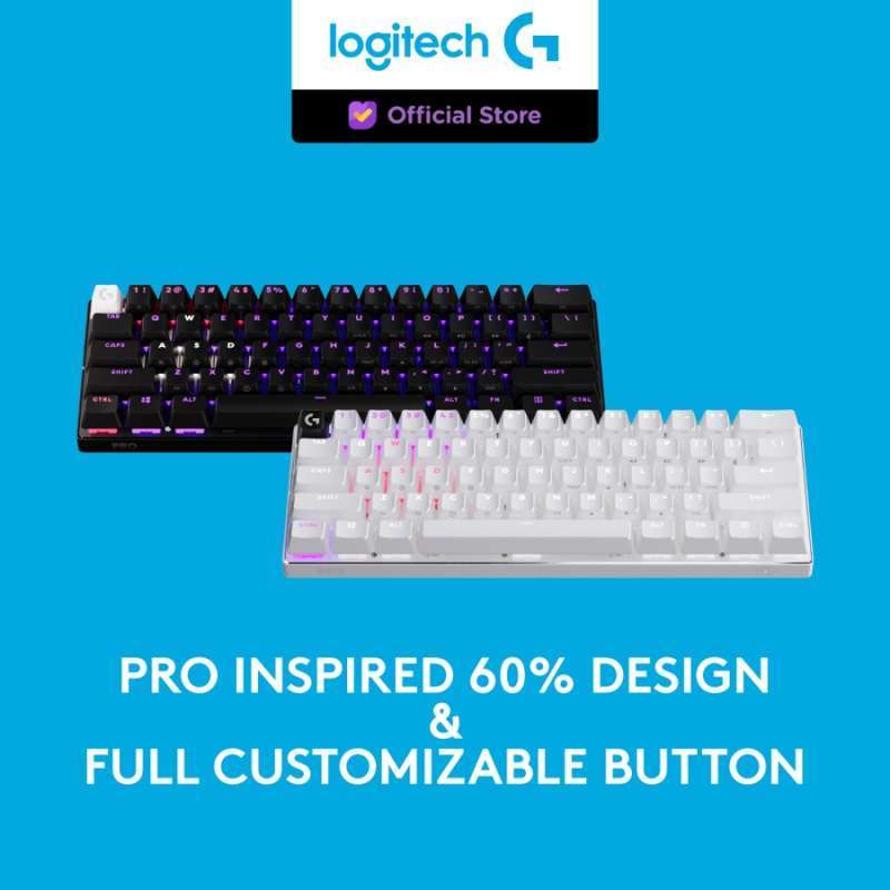 Jual Logitech G Pro X 60 Lightspeed Keyboard Wireless Tactile With ...