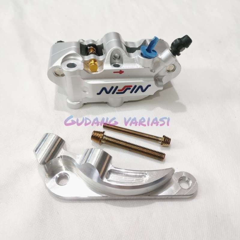 Promo Paket Kaliper 4 Piston Nssn Plus Breket Yamaha Mio Fino Xeon ...