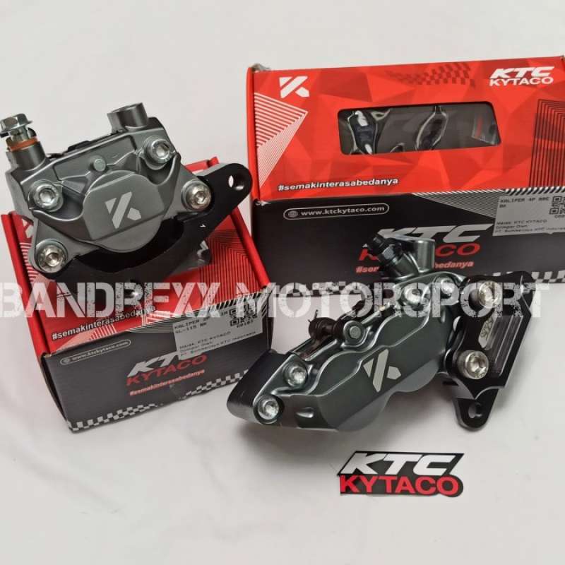 Promo Kaliper Ktc-kytaco 4 Piston Bre Slim+2 Piston Slim For Yamaha ...