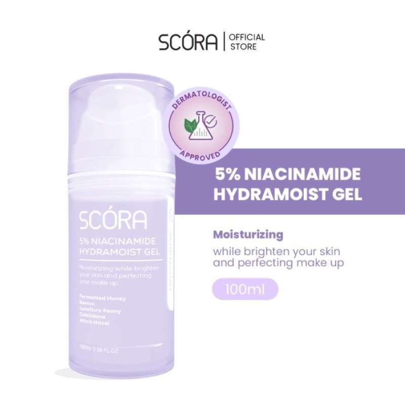 Jual Scora 5% Niacinamide Hydramoist Gel 100ml Di Seller Intan Kosmetik ...