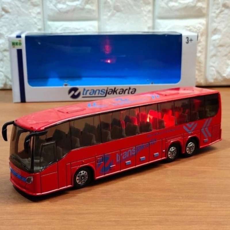 Promo Diecast Busway Transjakarta - Miniatur Bus Trans Jakarta Dekorasi ...
