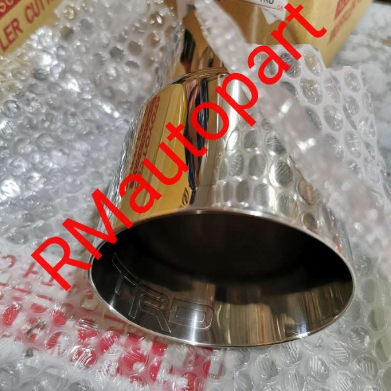 Promo Muffler Cutter Tip Original Fortuner Trd Diskon 33% Di Seller ...