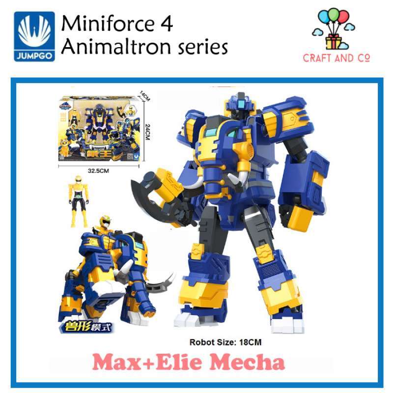 Promo Miniforce Jumpgo Season 4 Volt Lucy Max Sammy Leo Jackey ...