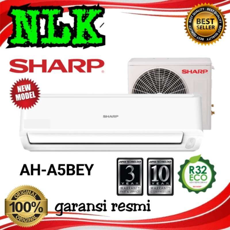Promo Ac Sharp Ah-a 5ucy +pasang+instalasi Pipa Bracket 1/2 Pk Low Watt R32 Diskon 33% Di Seller ...