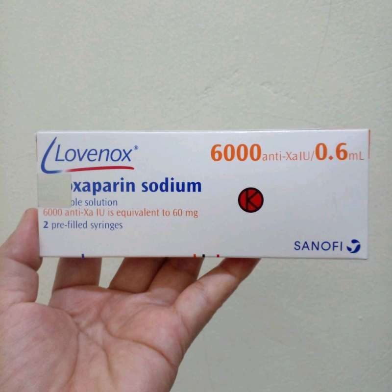 Jual Asli Dan Original Lovenox6000 0.6ml (enoxaparin Sodium) Injeksi ...