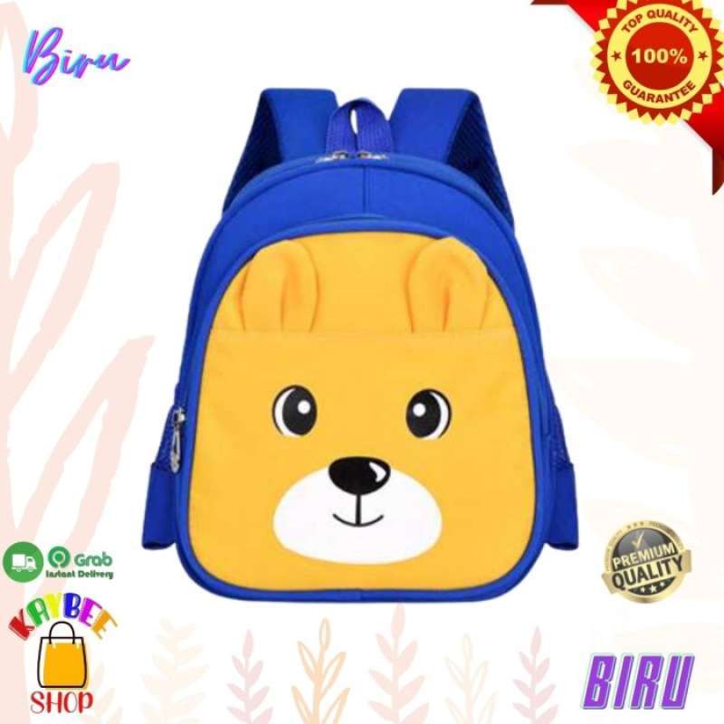 Jual Tas Ransel Backpack Sekolah Anak Tk Sd Paud Kartun Beruang Teddy Bear - Pink Di Seller ...