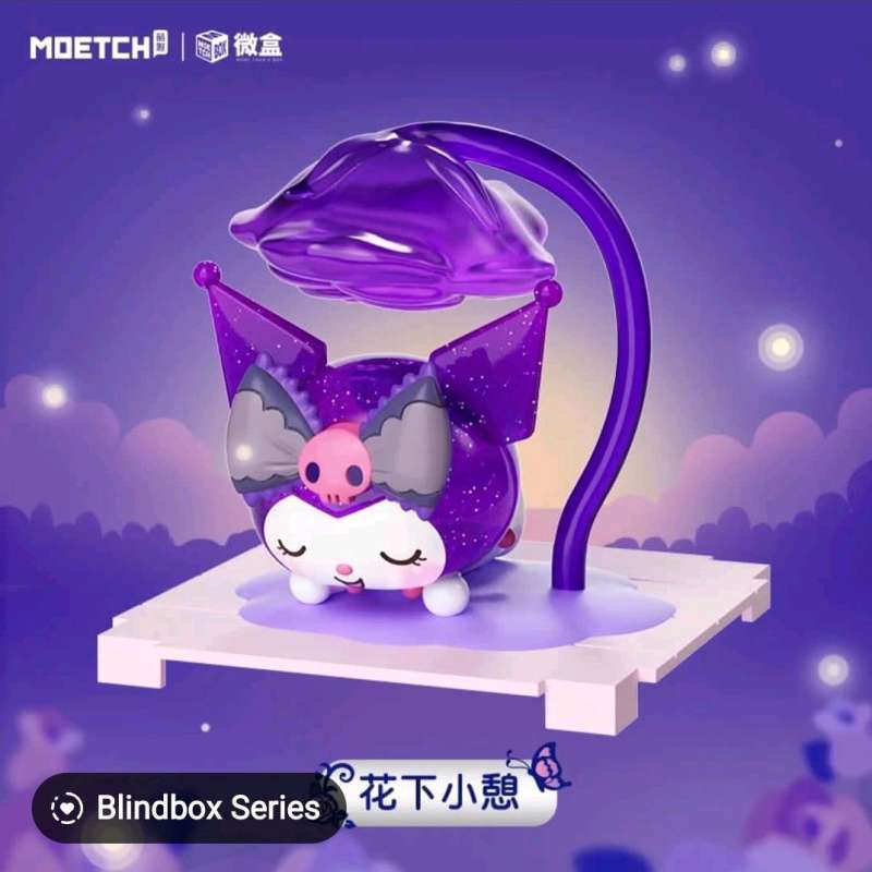 Jual Bisa Pilih Open Box Blind Box Kuromi Dream Rose Garden Sanrio ...