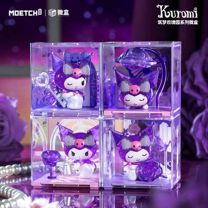 Jual Bisa Pilih Open Box Blind Box Kuromi Dream Rose Garden Sanrio ...