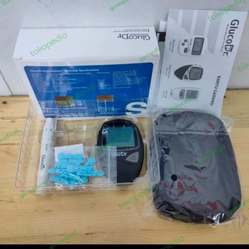 Promo Alat Gluco Dr Sensor Agm-2200- Alat Cek Gula Darah Terbaik Diskon ...