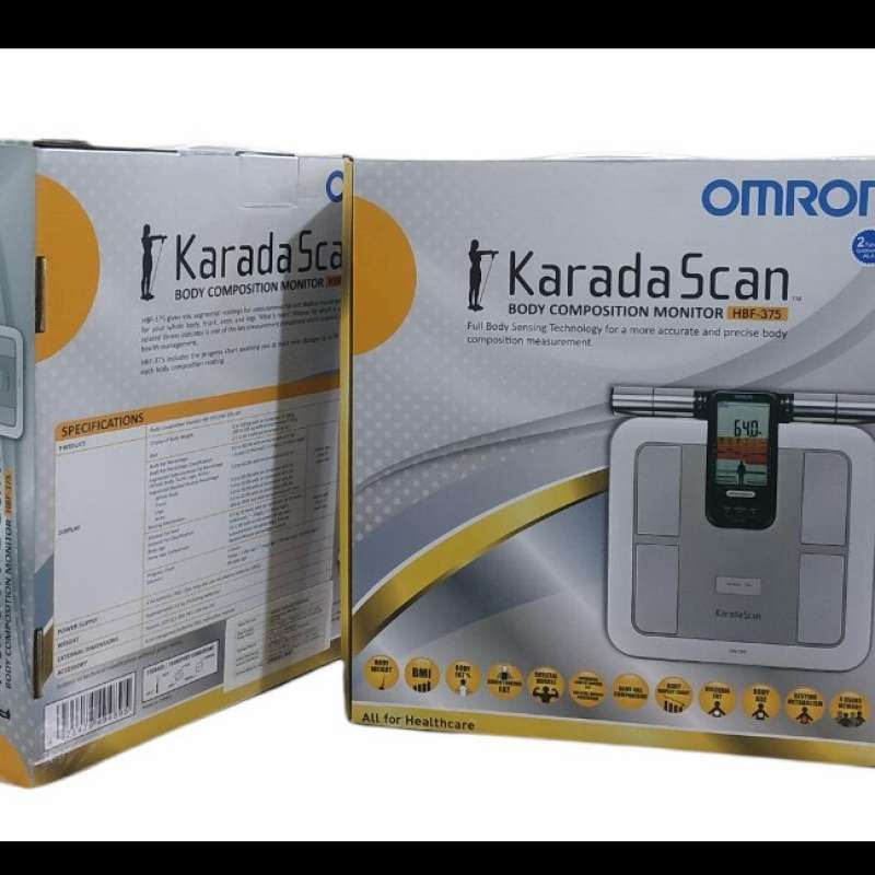 Promo Timbangan Badan Digital Karada Scan Hbf - 375 Diskon 23% Di ...