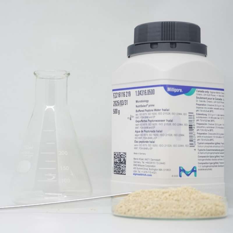 Promo Buffered Peptone Water Halal|merck|1.04316|microbiology Diskon 23 ...