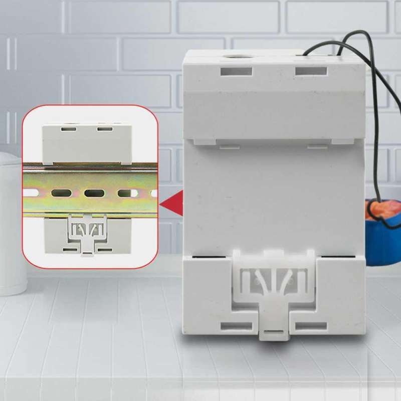 Jual Aideepen Meteran Listrik Digital Display Din Rail Single Phase ...