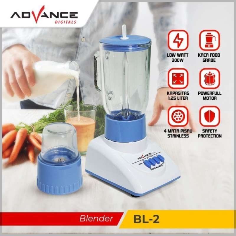 Promo Blender - Advance Bl-2 - Blender Mini - Juicer - Blender 2 In 1 ...