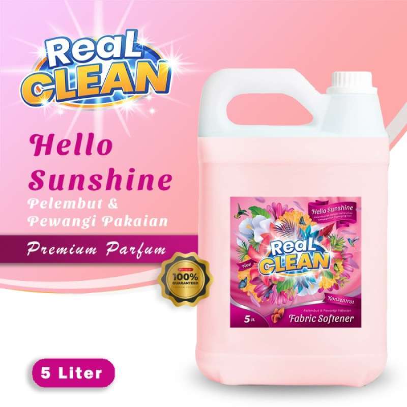 Promo Real Clean Softener Pelembut Dan Pewangi Pakaian 5 Liter ...