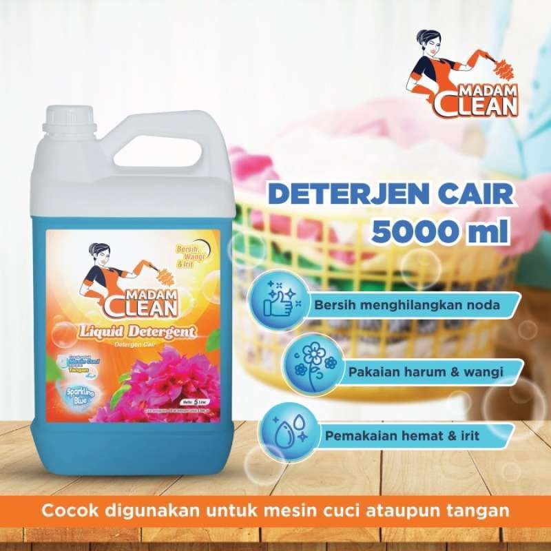Promo Deterjen C Laundry Detergen Cuci Baju Detergent Liquid 5 Liter Mc Diskon 23% Di Seller ...