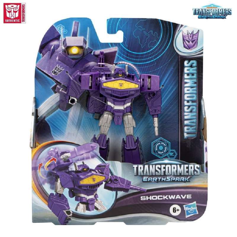 Promo Transformers Generations Earthspark Warrior Class Shockwave ...
