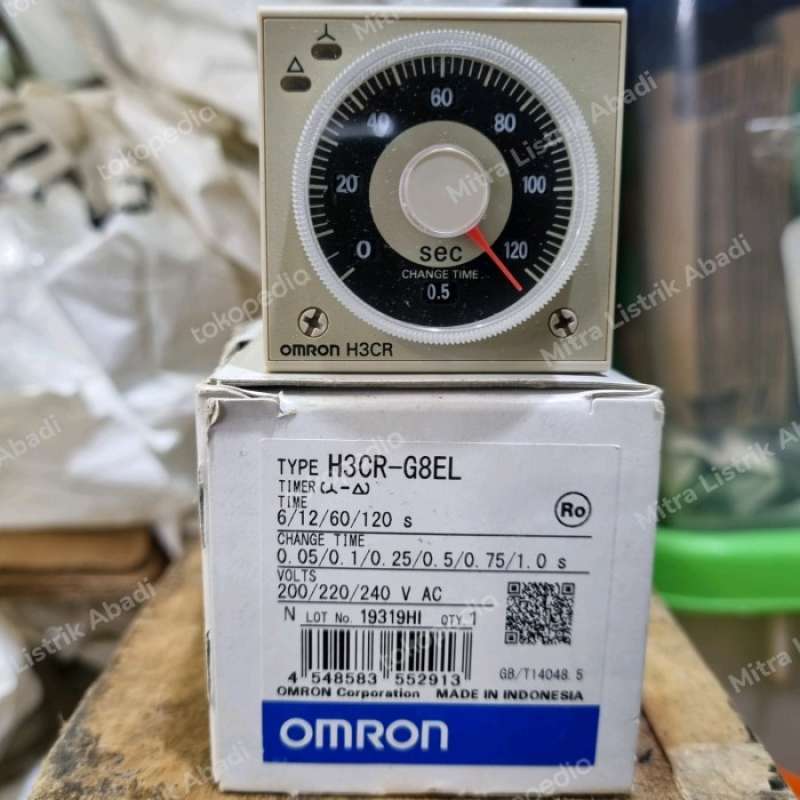 Promo Timer Omron H3cr-g8el 220v Original Diskon 23% Di Seller Indah ...