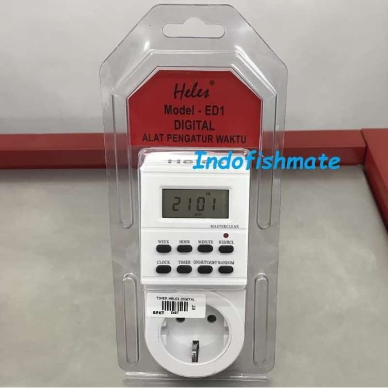 Promo Timer Listrik 24 Jam Digital Heles Stop Kontak Timer Colokan