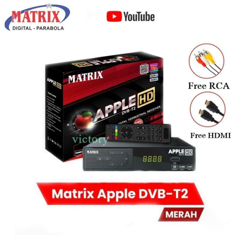 Promo Set Top Box Dvbt2 Matrix Garuda Digital Antena Uhf Dvb T2 Tv Hd ...