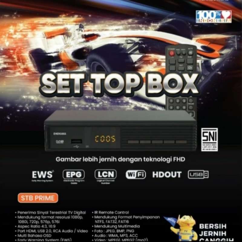 Promo Evercross Stb Set Top Megabox - Hdmi - Digitv+hdmi Diskon 25% Di Seller Sn Market ...